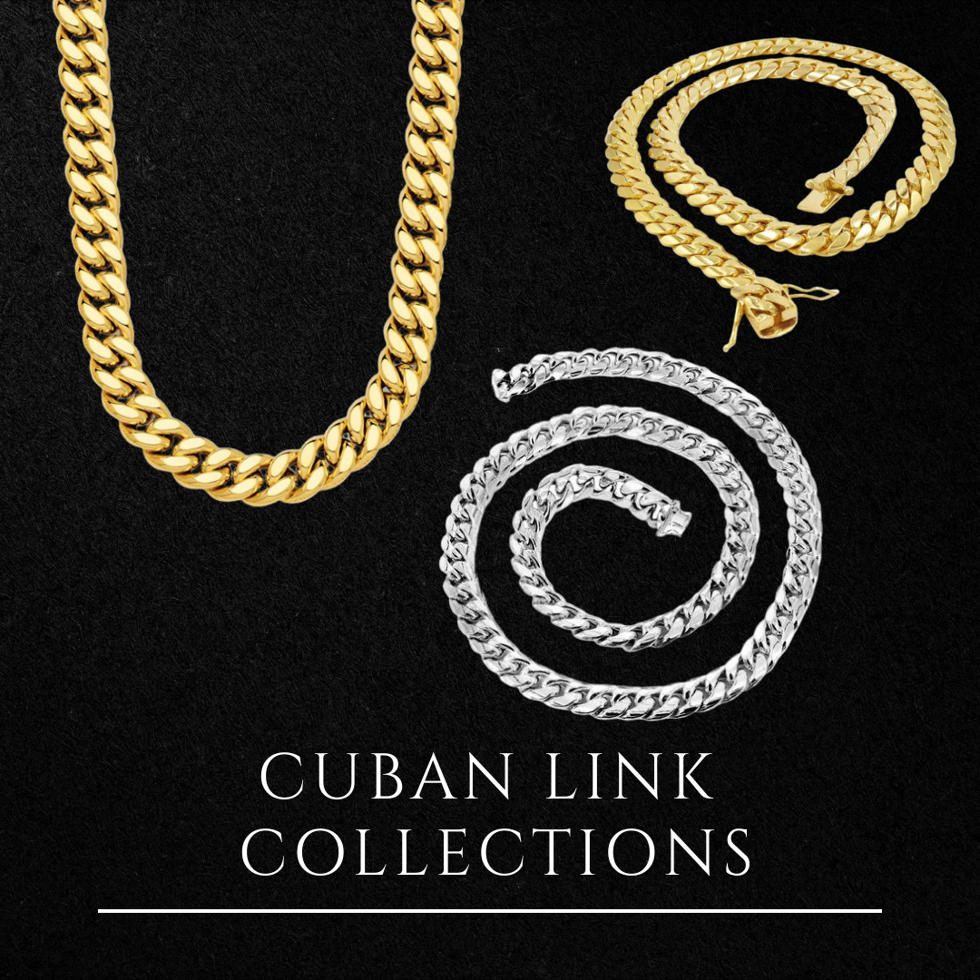 Gold Cuban Link Chain Collection - Luxury Jewelry at PAPA JEWELS