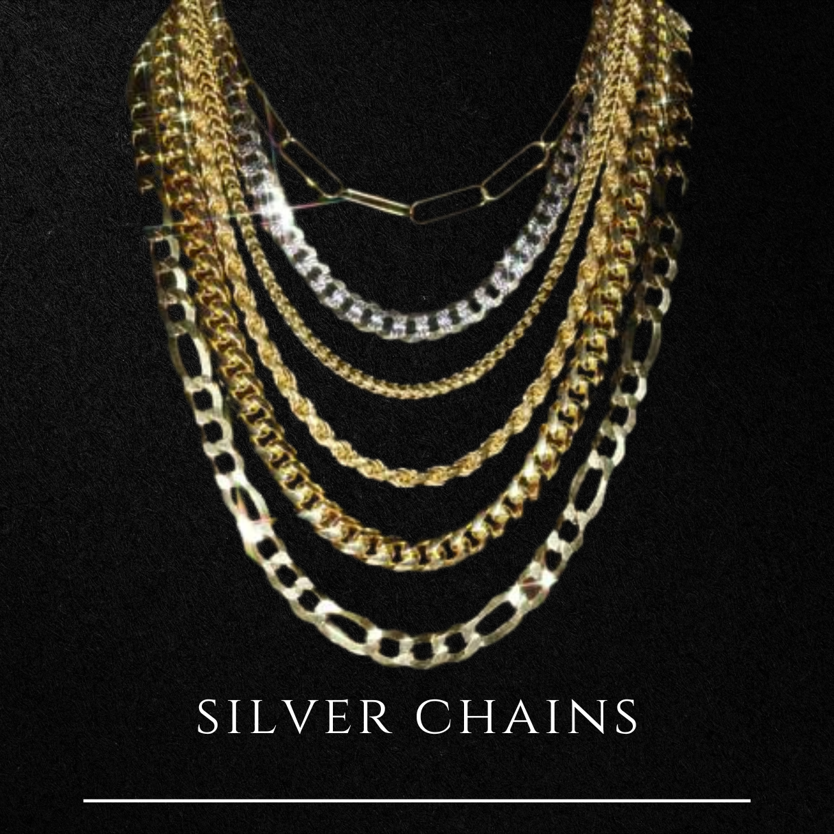 Silver Chains – PAPA JEWELS