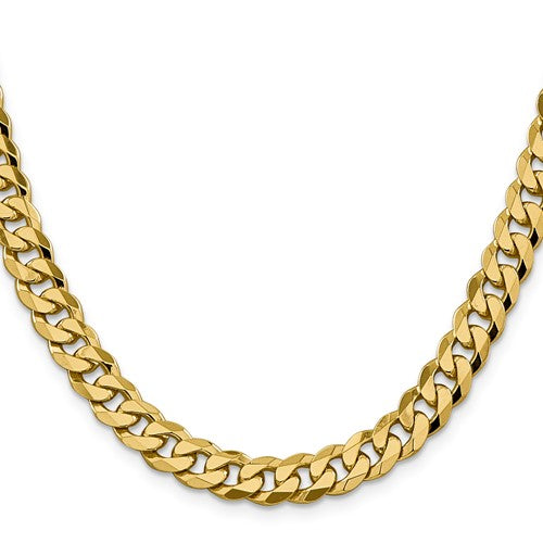 Cuban Link Hollow Chain - 14K Gold Chain – PAPA JEWELS